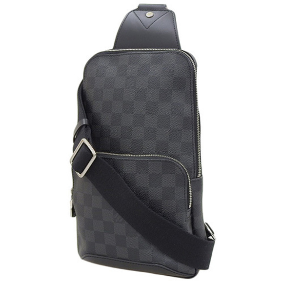 Louis Vuitton | Bags | Louis Vuitton Avenue Sling Leather Backpack ...